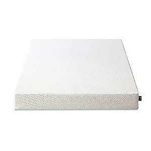 ZINUS Cooling Essential Memory Foam Mattress, Full, White