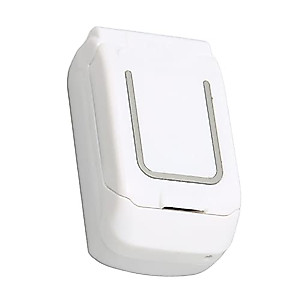 Flip Phone, OLED Screen Bluetooth 0.66 Inch Small Flip Phone 300mAh Battery Support Micro SIM Card for Seniors (White)