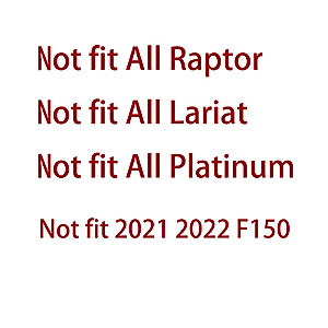 Keptrim for F150 Air Conditioner Switches AC VOL Knob Ring Button Trim for Ford F150 XLT 2015 2016 2017 2018 2019 2020, Red Aluminum, 4pcs (Not for 2021 2022)