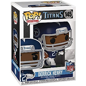 Funko Pop Sports: Titans Derrick Henry #145 Vinyl Figure (with Eco Tek Protector Case)
