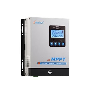 60amp MPPT Solar Charge Controller , 12v 24v 36v 48v auto Solar Battery Panel Regulator , max 150v PV Input, fit for Sealed, Gel, Flooded, and Lithium Batteries