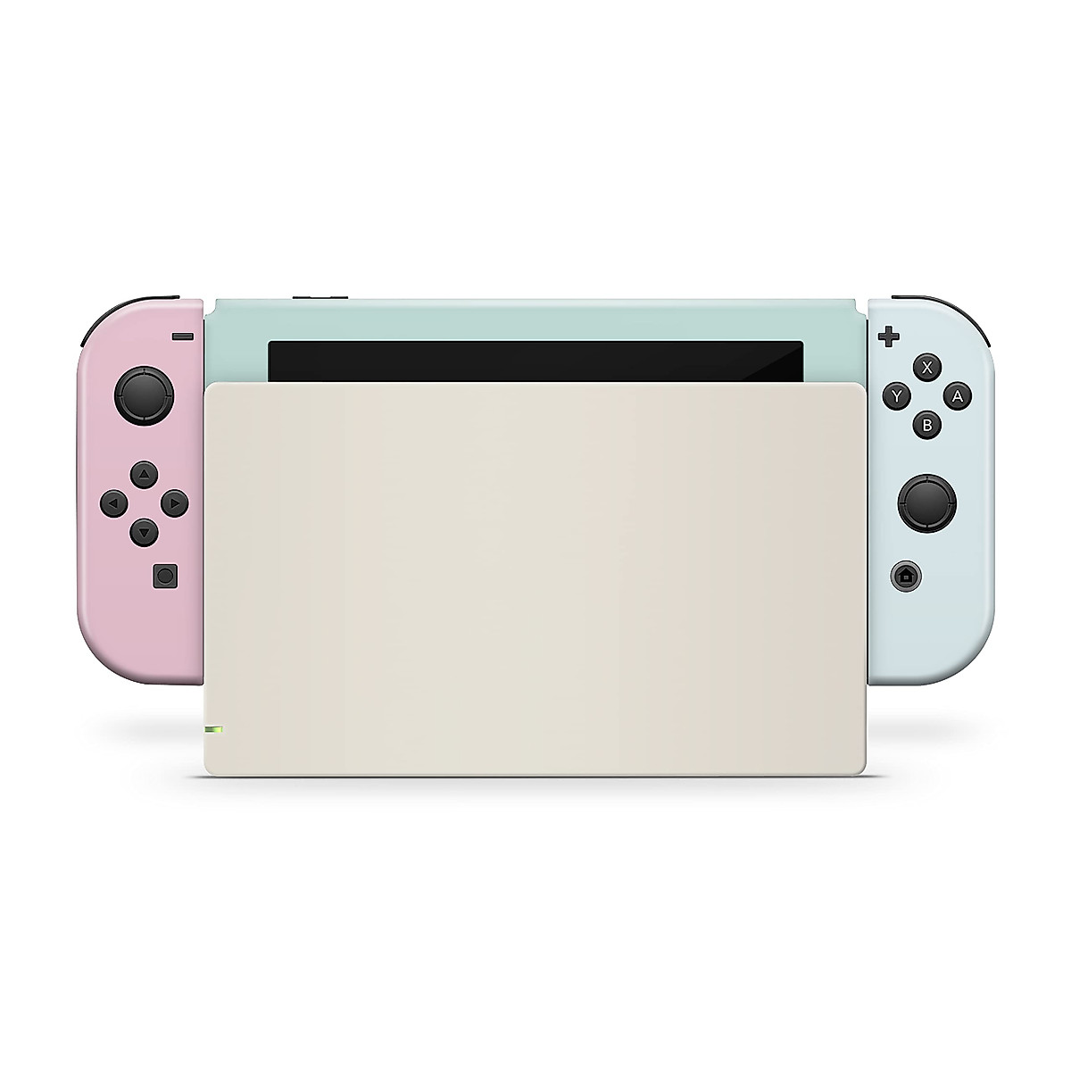 Tacky Design Colorwave Skin Compatible with Nintendo Switch Skin - Premium Vinyl 3M Blue Pastel Stickers Set - Switch Skin Compatible with Joy Con, Console, Dock, Decal Full Wrap