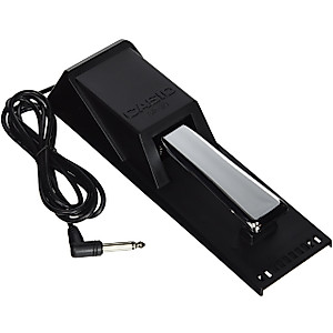 Casio CT-S200BK 61-Key Premium Keyboard Pack with Stand, Headphones & Power Supply, Black (CAS CTS200BK PPK) | Casio SP-20 Upgraded Piano-Style Sustain Pedal, Black