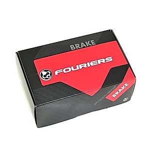 Fouriers BR-S005 Direct Mount Aero V-Brake Set, Front and Rear, for Giant Propel, Black, DS1100