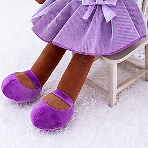 Lazada Soft Baby Doll Girl Gifts Plush African Dolls Girl Toys 16"