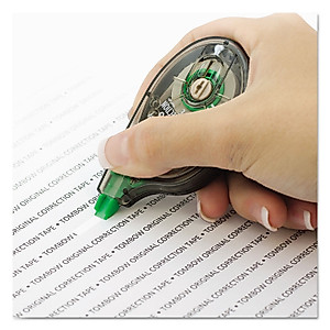 Tombow 68720 MONO Original Correction Tape, 10-Pack. Easy To Use Applicator for Instant Corrections, White, 10 Count (Pack of 1)