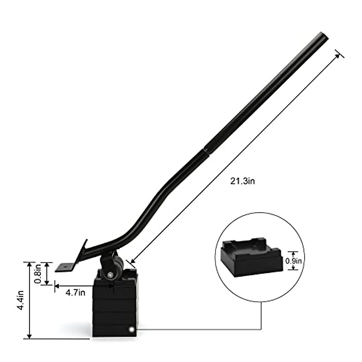 WEPUMP Furniture Lifter Mover Tool Set to Move Heavy Furniture Quickly & Easily 1000 Lbs Capacity 21 Inch (1 Lifter Tool & 4 Heightening Block)