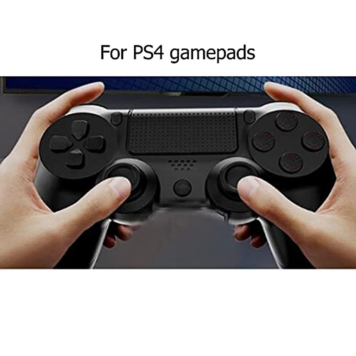 Diyeeni Paddles for PS4 Controller, 10 Key Back Attachment, Controller Paddles for PS4, Plug and Play, Support for Turbo Burst, Programmable Buttons