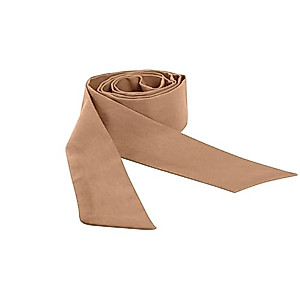 MUXXN Ladies Retro Cut Out Neck Elbow Sleeves Graduation Party Pencil Dress (Camel L)