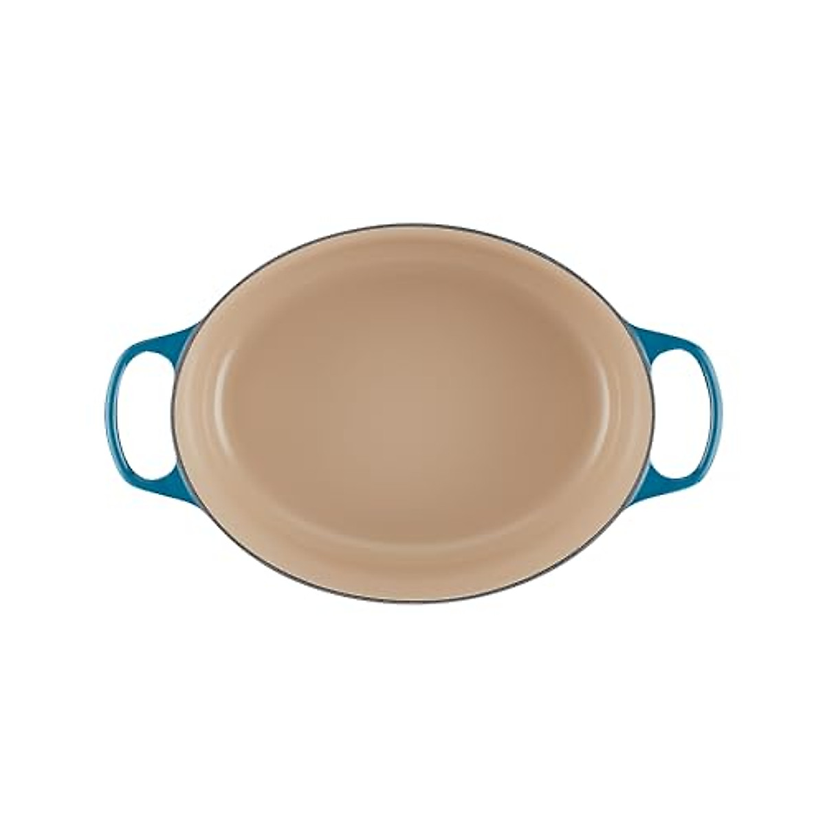 Le Creuset Enameled Cast Iron Signature Oval Dutch Oven, 6.75 qt., Deep Teal