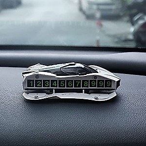 SYCOOVEN Car Phone Holder, Car Shape Phone Mount Silicone Car Pad Mat for Various Dashboards, Slip Free Desk Phone Stand Compatible with iPhone, Samsung, Android Smartphones, GPS Devices and More