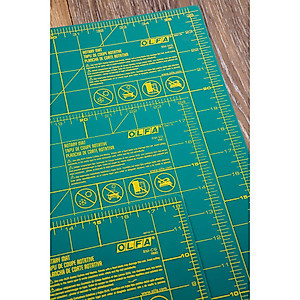 OLFA 9880 RM-CG 12-Inch x 18-Inch Self-Healing Double-Sided Rotary Mat
