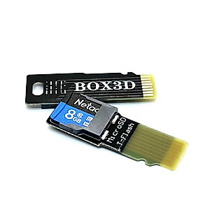 Box3D 3D printer Mini SD female cover, sd Adapter, Compatible Ender 3 Ender 3 pro Ender 3 v2 Neo Voxelab Aquila Kobra Ender 5 pro Ender 5 plus Neptune 2 Ender 3 Max CR-10S PRO Odin-5 F3