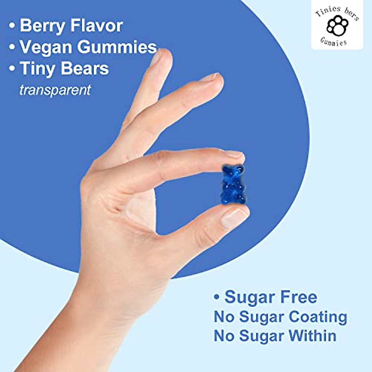 Potassium Magnesium Gummies, Potassium Gummies Sugar Free for Adults Kids, Support Leg Cramps & Muscle & Heart Health, Magnesium Glycinate Gummies Best for Bedtime, Vegan, Non-GMO, Berry Flavor, 60