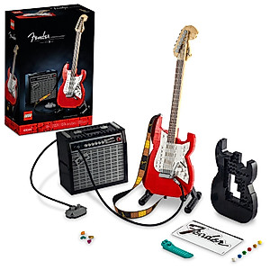 LEGO Ideas Fender Stratocaster 21329 Building Kit; Cool Gift Idea for Guitar Players and Music Lovers (1,074 Pieces)