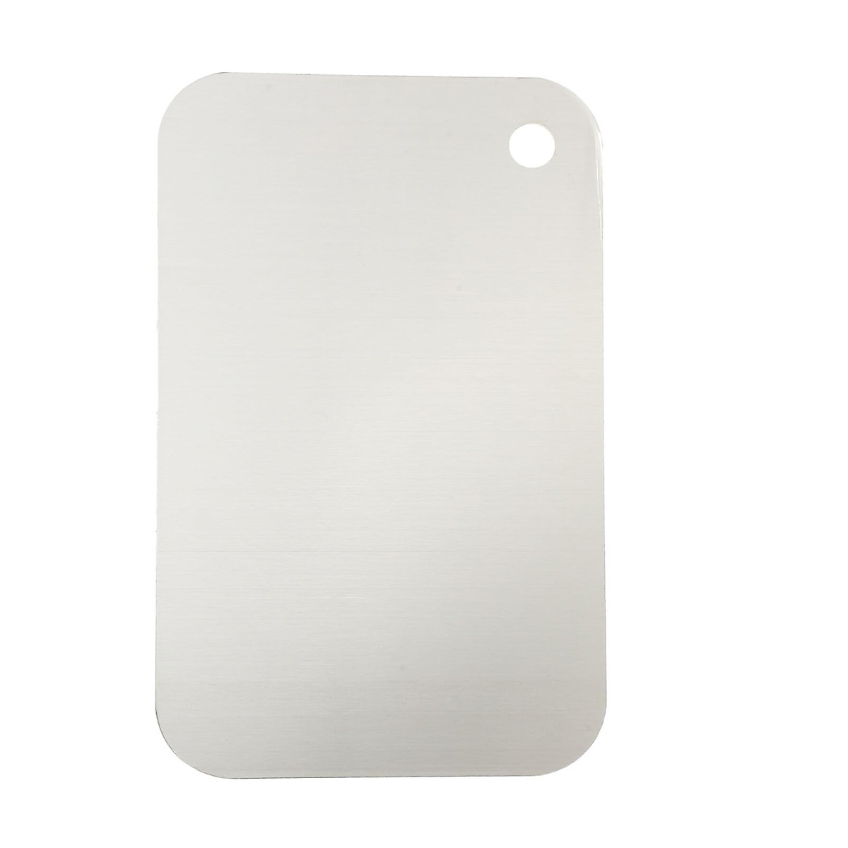 Cabilock Stainless Steel Cutting Board for Baby Food Meat Cheese Fruit Vegetables Metal Kitchen Chopping Board Heavy Duty Kitchen Butcher Block