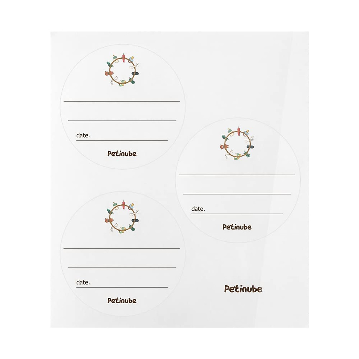 PETINUBE Silicone Freezer Tray, Baby Food Storage Cubes with Clip-On Lid, Freeze Baby Food, Soups, Purees, Ice, Easy and Safe Design, Made in Korea (12, Ocean Blue)