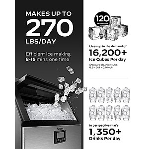 Silonn Commercial Ice Maker