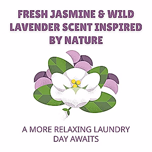 Botanical Origin Plant-based Laundry Detergent Free from Dyes and Brighteners, Lavender, 54 Fl Oz