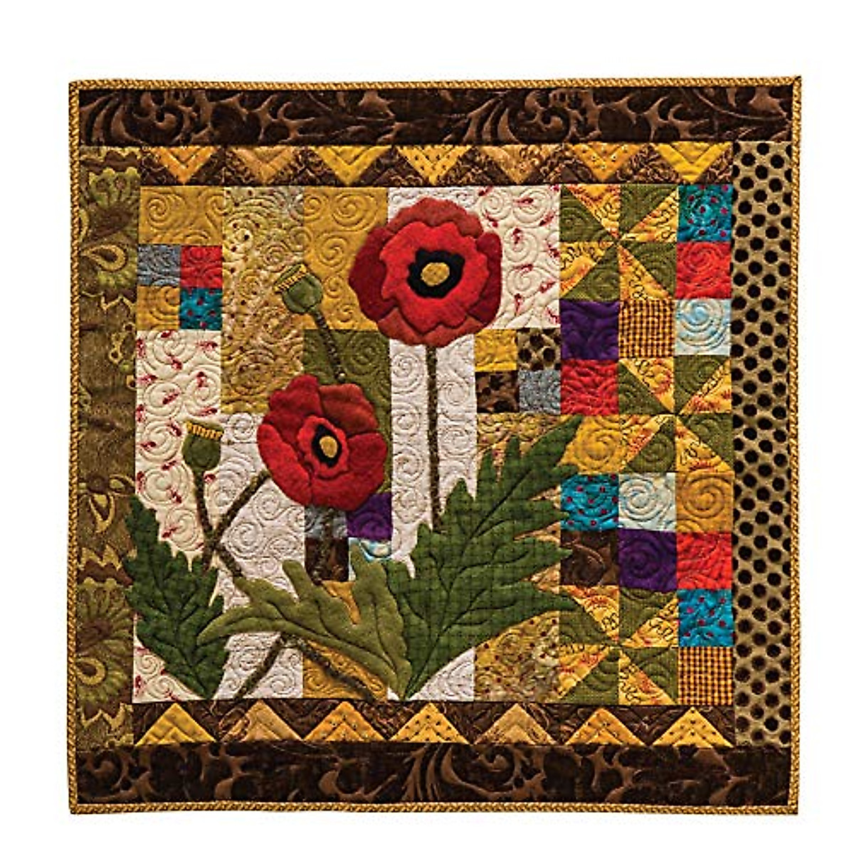 The Art of Mixing Textiles in Quilts: 14 Projects Using Wool, Silk, Cotton & Home Décor Fabrics
