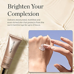 HydroPeptide Solar Defense Face Sunscreen, SPF 30 Broad Spectrum, Tinted BB Cream, Moisturizing Antioxidant, Reef-Safe,1.7 Ounce (Packaging May Vary)