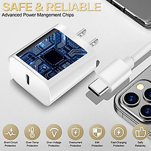 ULTRAPROLINK 3Pack 10FT iPhone Charger, Fast Charging USB C to Lightning Cable, Compatible with iPhone 14/13/12/11/XS/XR/iPad Pro/Air and More