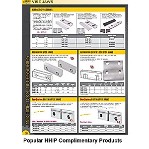 HHIP 3900-2131 Steel Quick Clamp Vise Work Stop,Black