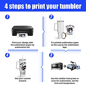 sweet grain 40oz Sublimation Tumbler with Handle and Straw Lid, 12 Pack Double Wall Vacuum Reusable Stainless Steel Insulated Water Bottle Travel Mug Cup, White, DIY Gift