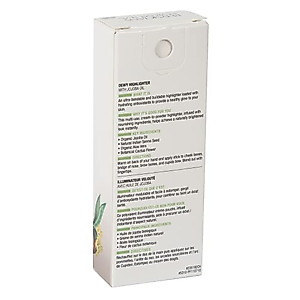 Physicians Formula Organic Wear All Natural Dewy Highlighter Stick Makeup, Stick Cream To Powder, Dew Frost, Dermatologist Tested