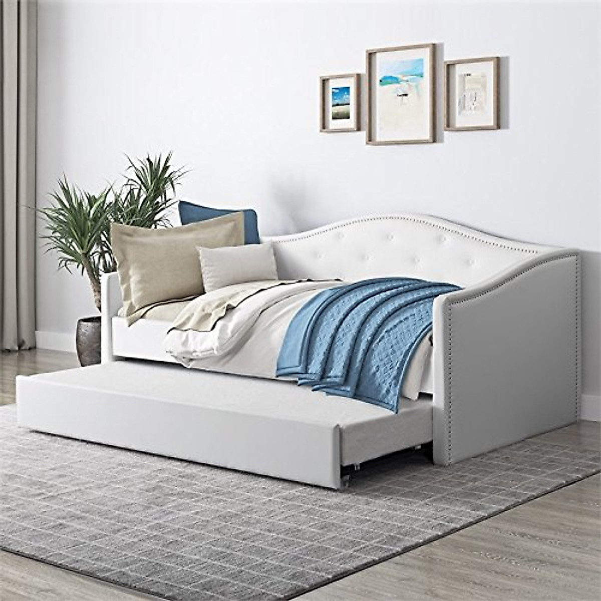 CorLiving Fairfield Day Bed, White