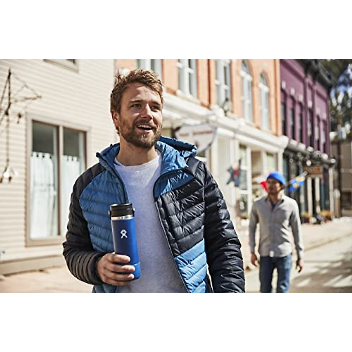 Hydro Flask 20 oz Wide Mouth Bottle with Flex Sip Lid Snapper