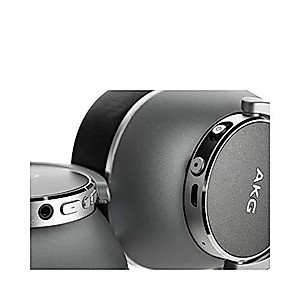 Samsung AKG N700NC Over-Ear Foldable Wireless Bluetooth Headphones, Active Noise Cancelling Headphones - Silver (US Version)