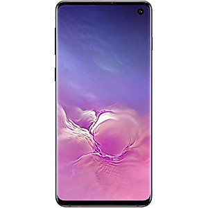 Samsung Galaxy S10, 128GB, Prism Black - Unlocked (Renewed Premium)