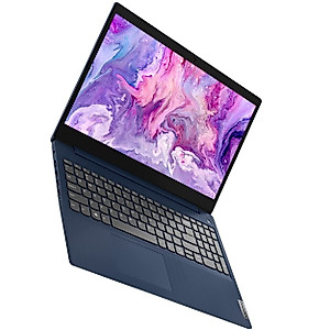 Lenovo IdeaPad 3 Laptop, 15.6" FHD (1920 x 1080) Display, Intel Core i3-1115G4 Dual-Core Processor, 4GB DDR4 RAM, 128GB, Win10, Abyss Blue