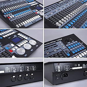 Kingkong DMX Stage Lighting Controller 1024 Channels DMX 512 Console DJ Control Equipment with Flight Case Packing