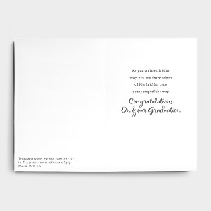 DaySpring - Paths Graduation - King James Version - 12 Boxed cards & Envelopes (4 Design Assortment with Scripture) - Graduate Your Future is as Bright as the Promises of God (J1336)