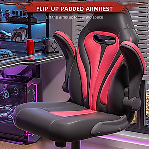 SeekFancy Gaming Cair Set of 2, Computer Gaming Chair Video Game Chairs for Teens Adults, Ergonomic Gaming Chair High Back Cheap Computer Office Chair, Black Silla PC Gamer Chair