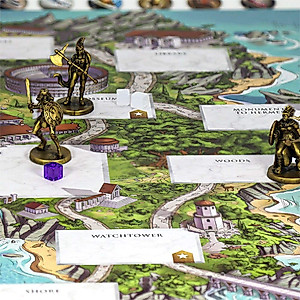 Ravensburger Wonder Woman: Challenge of The Amazons Strategy Game for Ages 10 & Up, Model:60001841