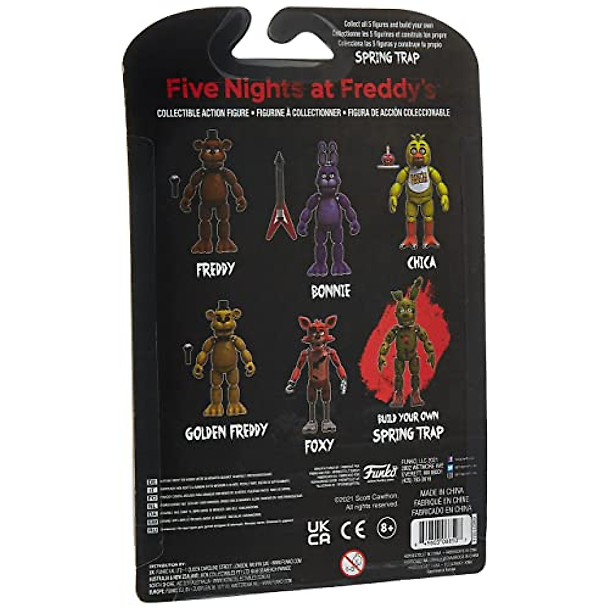 Funko POP Five Nights at Freddy's Articulated Golden Freddy Action Figure, Multicolor, 5.5 inches