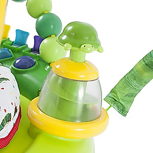 Creative Baby Hungry Caterpillar - Jumper for Baby with 10+ Activities Including Sensory Toys - JPMA Certified and Safe - 360 Spin, Adjustable Height