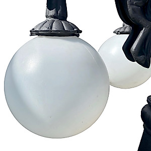 The King's Bay 10 Ft 5 Arm Horse Pole Light for Commercial or Residential Use