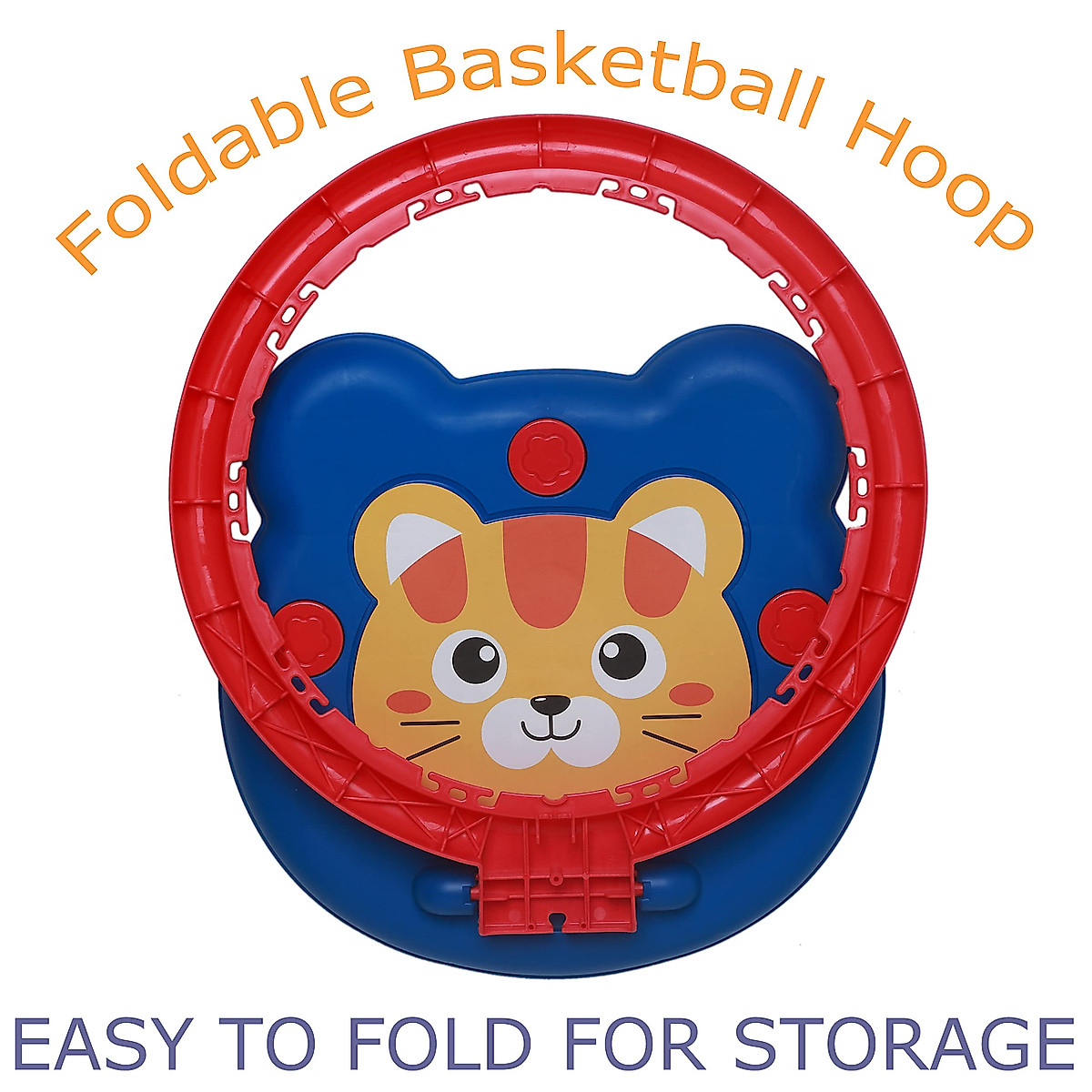 Toddler Basketball Hoop Indoor for Kids, SuyuanArt Portable Wall Mount Baby Basketball Hoop Goal Set,Boys Girls Toys for Ages 2-4 3-5, Christmas Birthday Gift for Toddler Age 18 Moths and Up