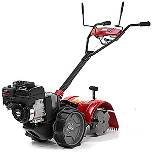 Toro 58603 Dual Direction Rear Tine Tiller, 127cc Briggs & Stratton 4-Cycle Engine, Airless Tires, Instant Reverse, Heavy Duty Stamped Steel Tines, Simple Shifting