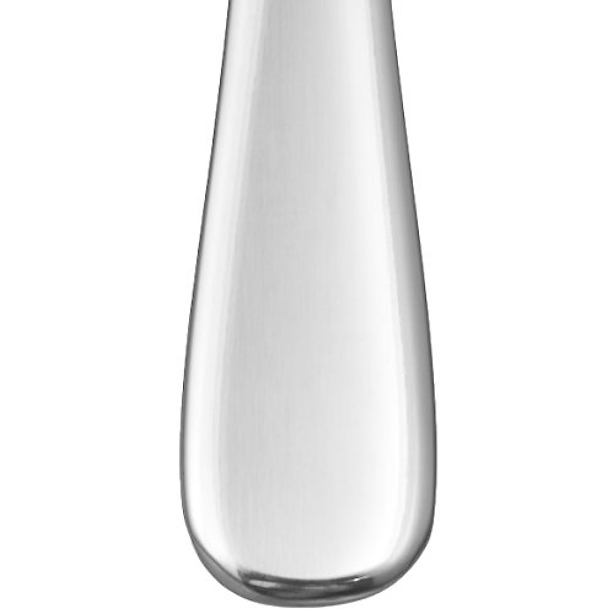 Amazon Basics Stainless Steel Dinner Knives with Round Edge, Pack of 12, Silver