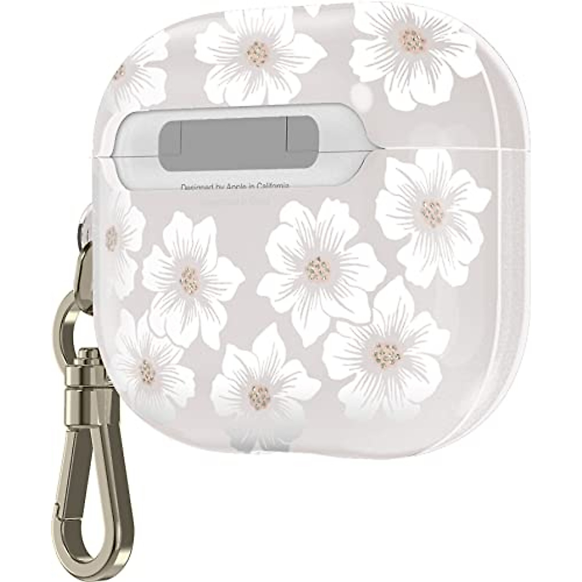 Kate Spade New York - Protective AirPods (3rd Generation) Case - Wireless Charging Compatible (Hollyhock)