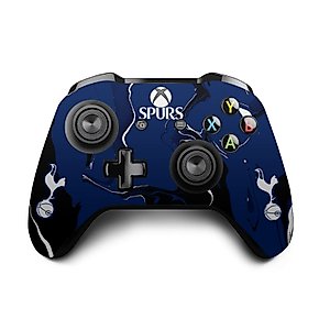 Head Case Designs Officially Licensed Tottenham Hotspur F.C. Marble Logo Art Vinyl Sticker Gaming Skin Decal Cover Compatible with Xbox One S/X Controller