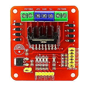 Davitu Motor Driver - L298N DC Motor Driver Module Stepper Motor Dual H Bridge Max 20W 2A / Bridge
