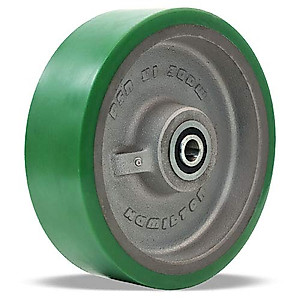 Spring Loaded Caster with 10" x 3" Duralast Wheel