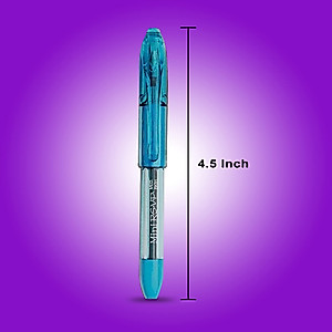 RSVP 8 Mini Pens Ballpoint Pocket Pen Includes a Keyring and Lanyard necklace