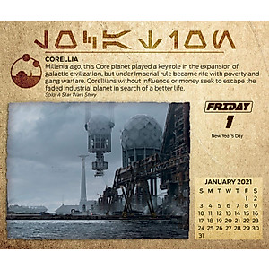 Star Wars 2021 Calendar